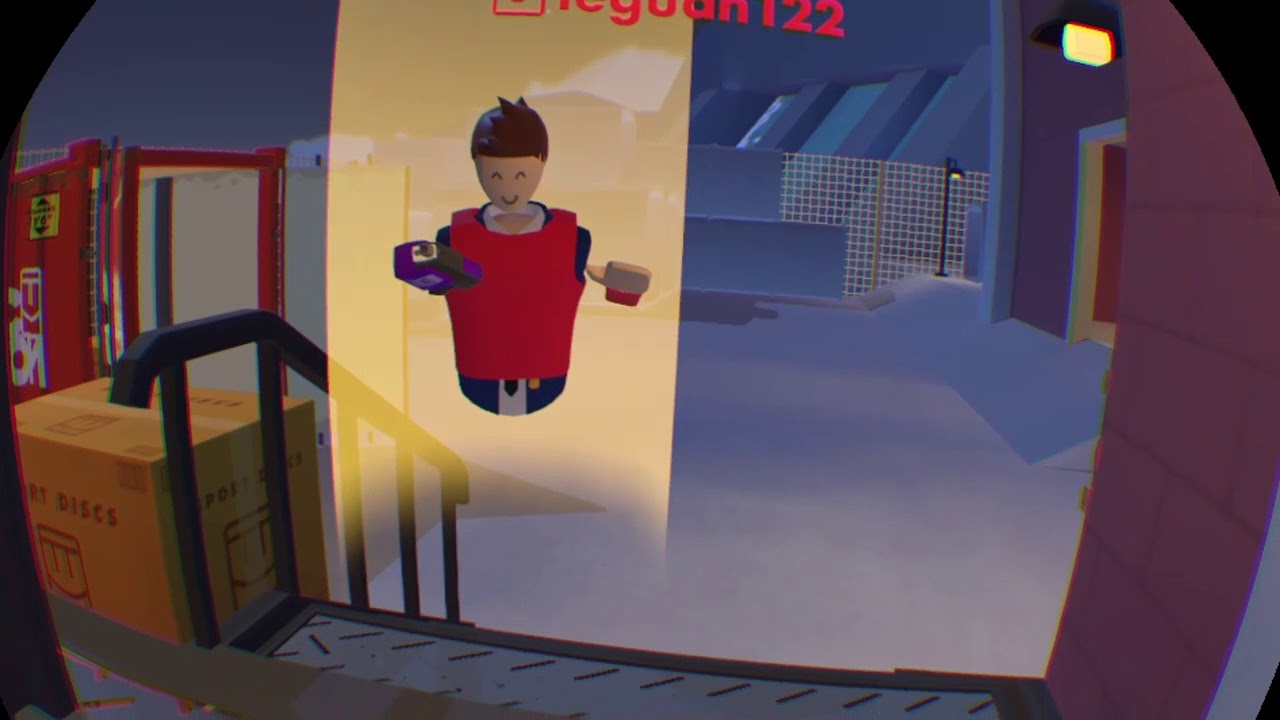 Я Играю с другом в Rec Room на PS4 VR - YouTube