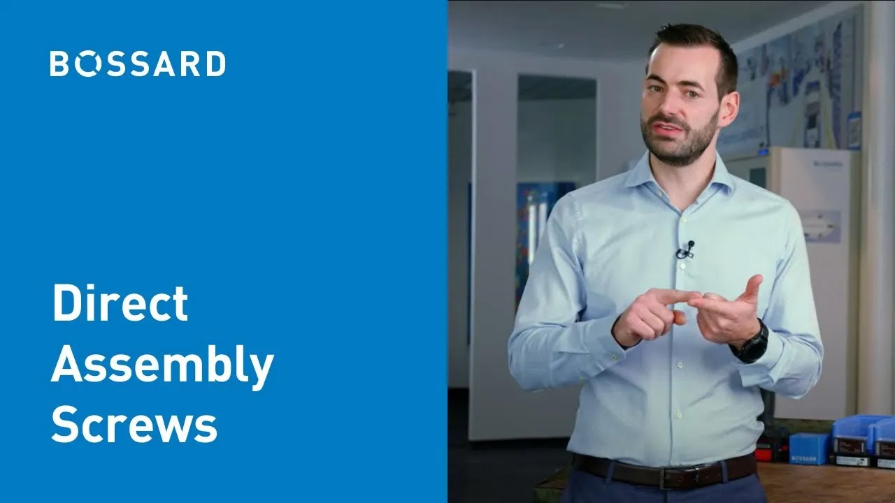 Direct Assembly Screws from Bossard - YouTube