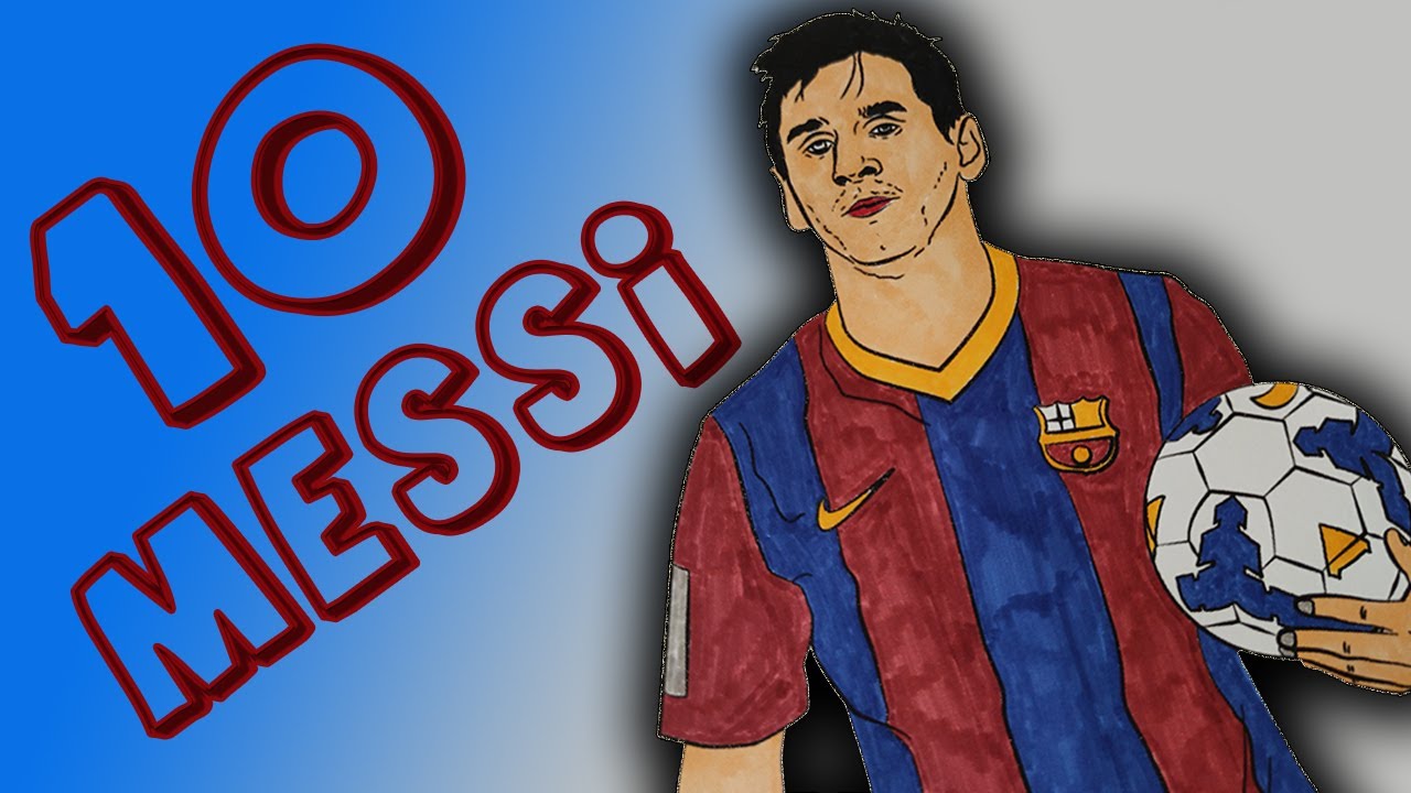 Lionel Messi / Çizim Boyama Sayfası - YouTube
