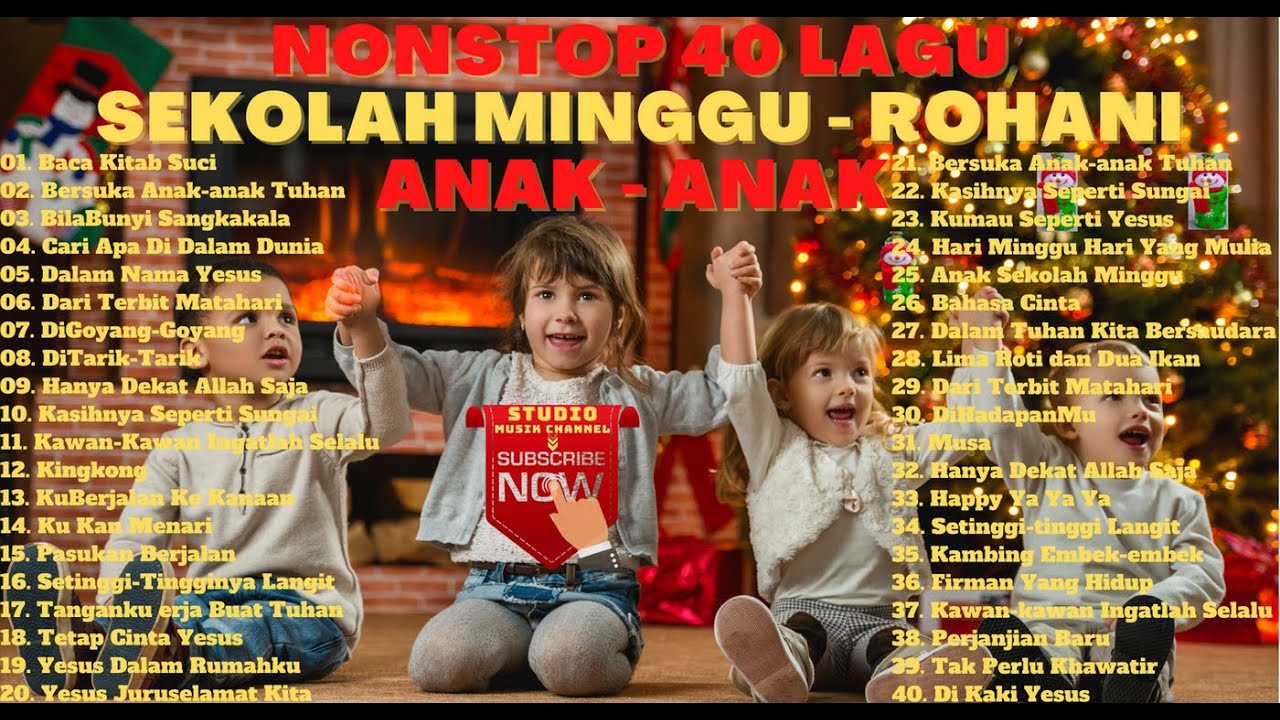Lagu Anak Sekolah Minggu - Lagu Rohani - Lagu Rohani Kristen - YouTube
