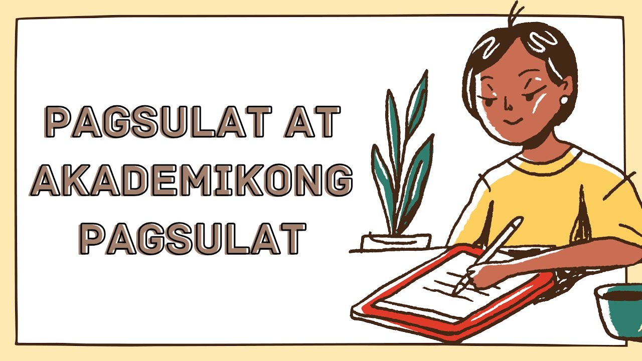 Pagsulat at Akademikong Pagsulat - YouTube