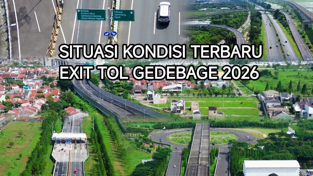 SITUASI KONDISI TERBARU EXIT TOL GEDEBAGE 2026 - YouTube