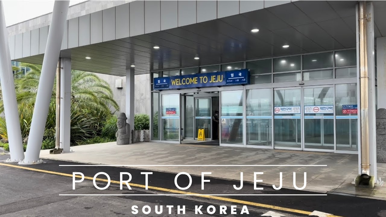 Port of jeju island South Korea || Cruise Port Jeju island South korea ...