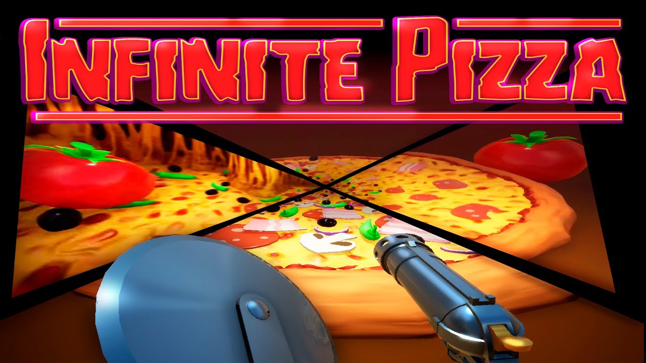 Infinity Pizza - нарежьте сырную сердцевину бесконечной пиццы в этой ...