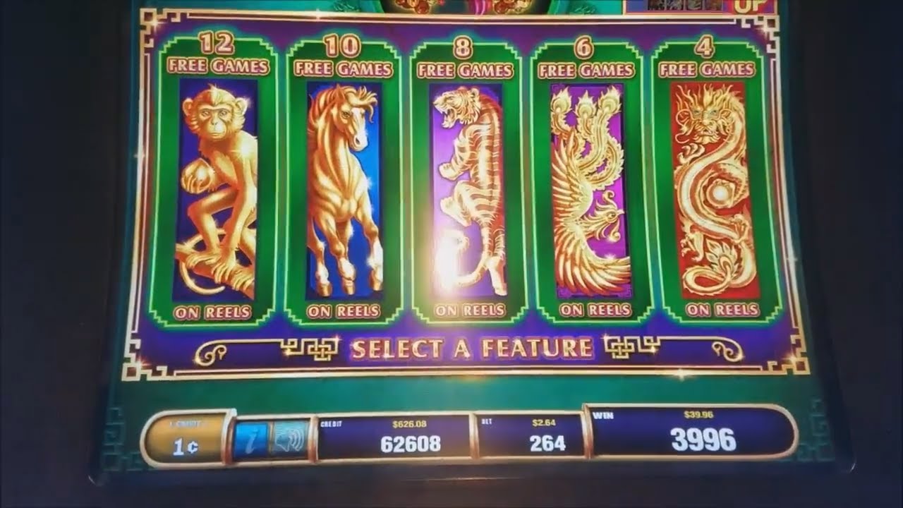 Tree of Wealth Slot Machine Bonus and Progressive Wins - YouTube