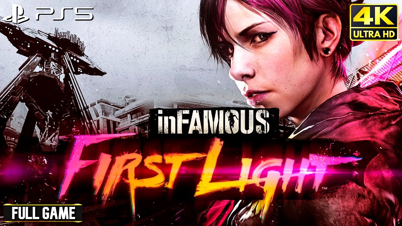 inFamous First Light - Full Game Walkthrough (PS5) 4K 60FPS - YouTube