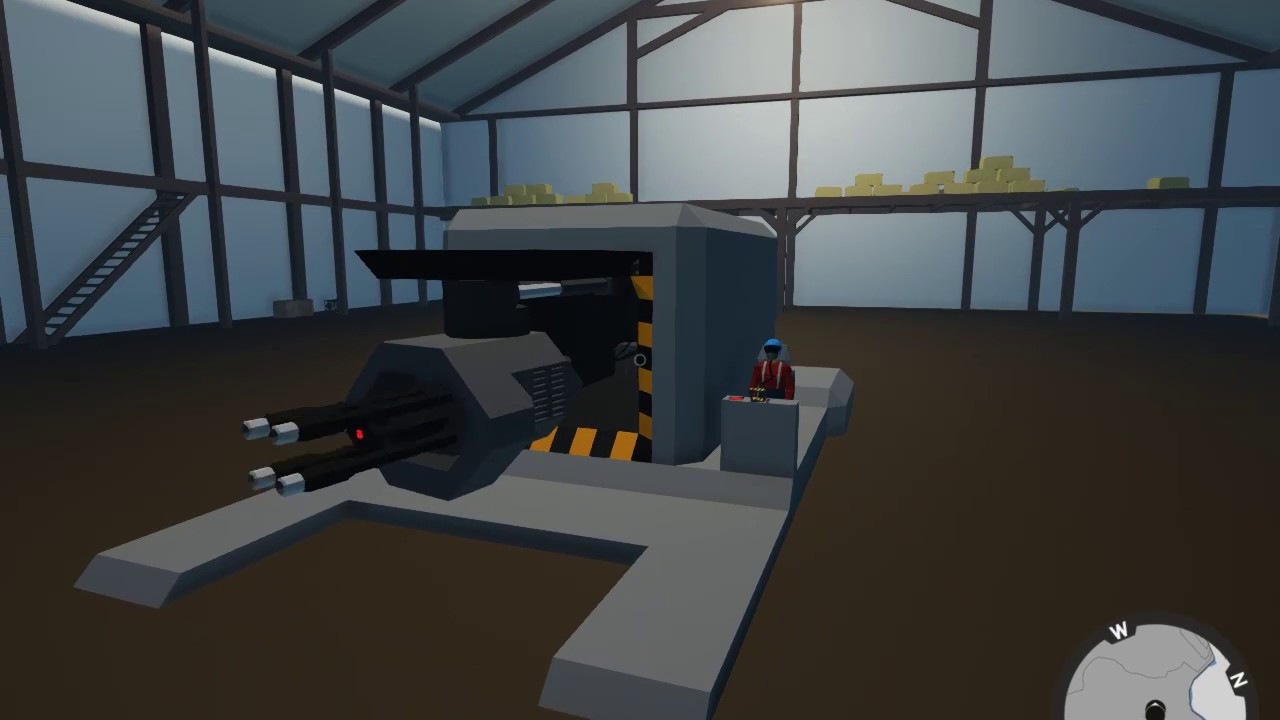 Stormworks: Build and Rescue - GUN Test - YouTube