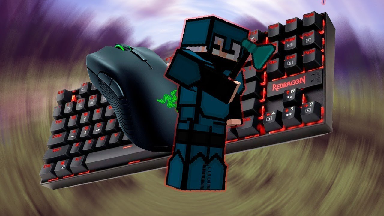 Keyboard + Mouse ASMR Sounds (Handcam) | KitPvP - YouTube