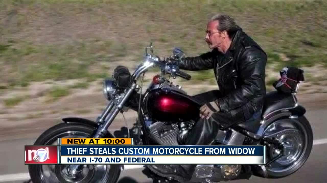 Woman's late-husband's motorcycle stolen hours before memorial ride in ...