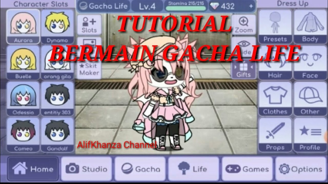 TUTORIAL BERMAIN GACHA LIFE. - YouTube