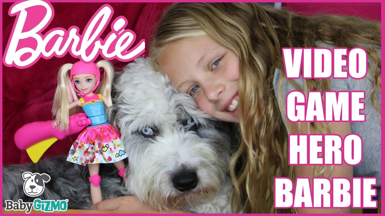 BARBIE Video Game Hero Doll UNBOXING & Review - YouTube