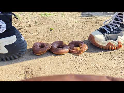 Converse crush chocolate donuts