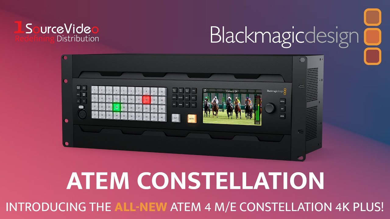 Get Professional Camera Control With Blackmagic Design's ATEM ...
