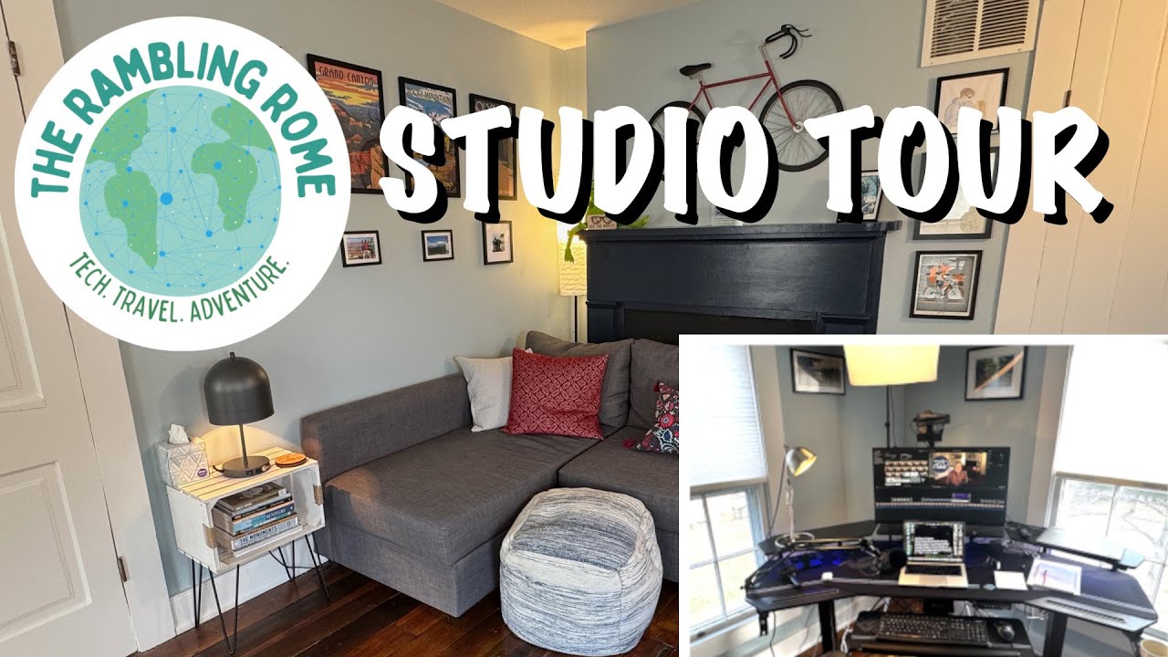 YouTube Studio Tour with Talking Head Setup - YouTube