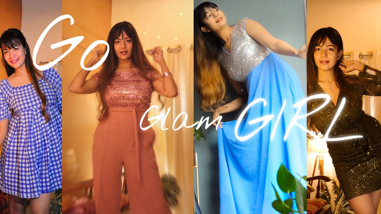 Amazon Birthday Dresses/Outfit Haul 👗| Sequin Dress, Sequin jumpsuits ...