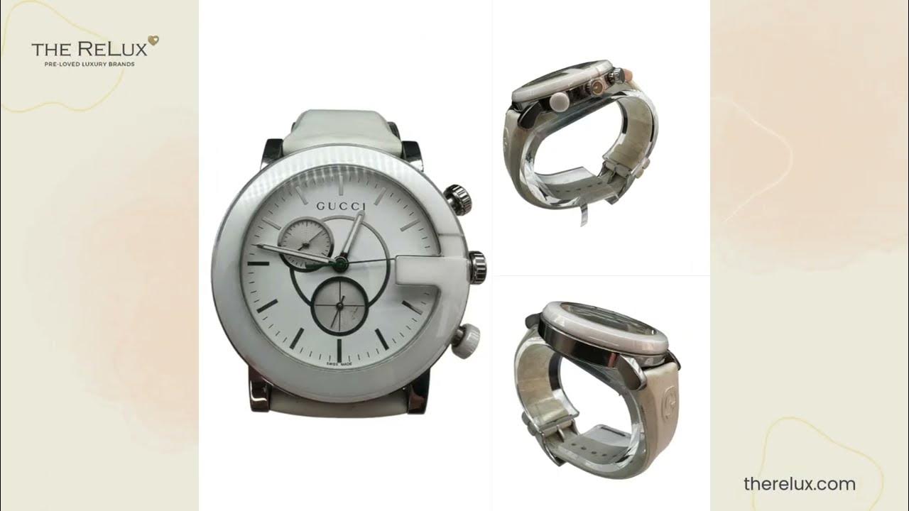 Gucci G Chrono Watch 101m/YA191346 | The Relux - YouTube