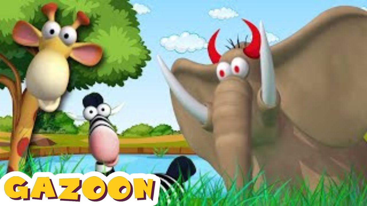 Gazoon | The Lake Monster | Funny Animal Cartoon For Kids - YouTube
