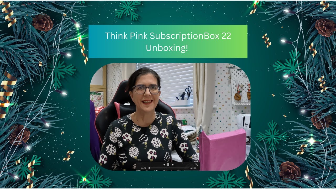 Think Pink Sewscription Box 22 Unboxing! - YouTube