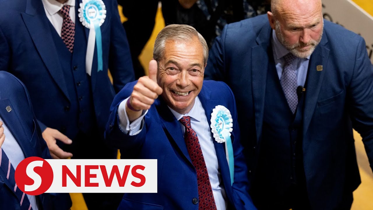 Reform UK wins first ever seats in UK polls - YouTube