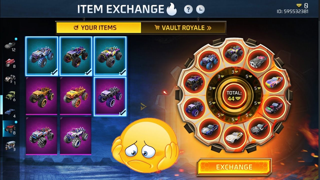 Item Exchange Free Fire | कोनसा item's बेचे ! | Free Fire New Event ...