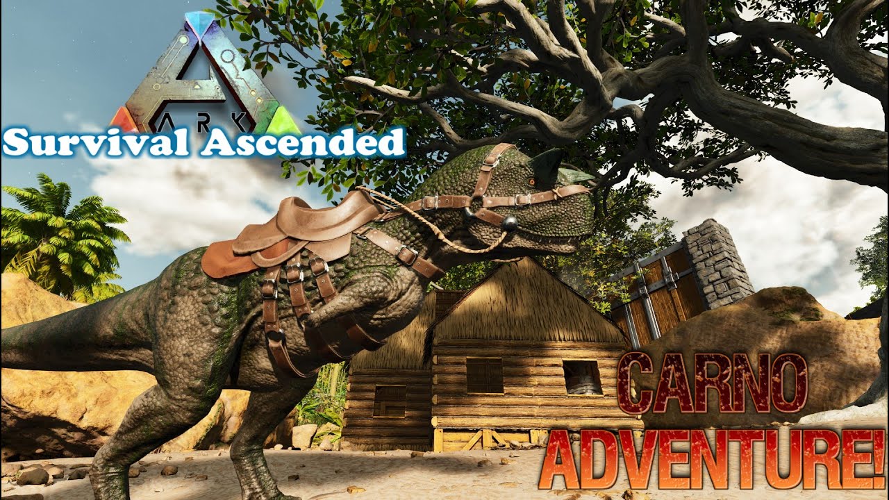 Checking Out Ark Ascended | Carno Taming | Ark Survival Ascended - YouTube