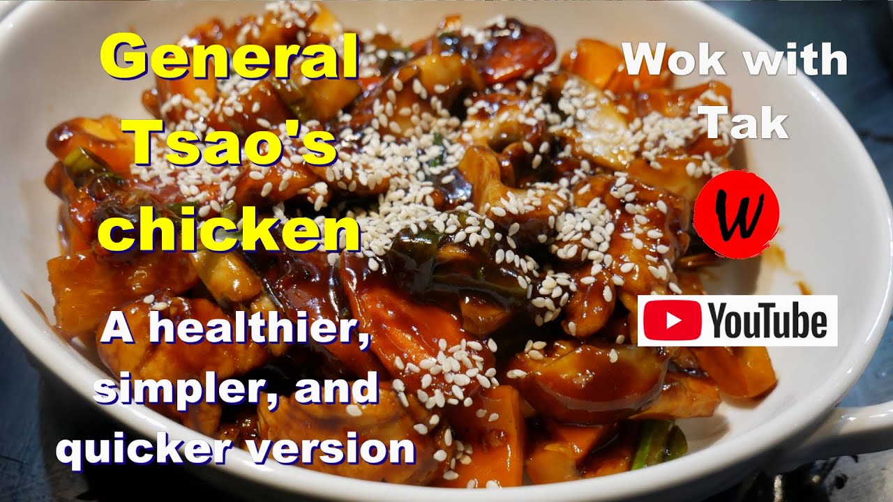 General Tsao's Chicken. A healthier, simpler, and quicker version ...