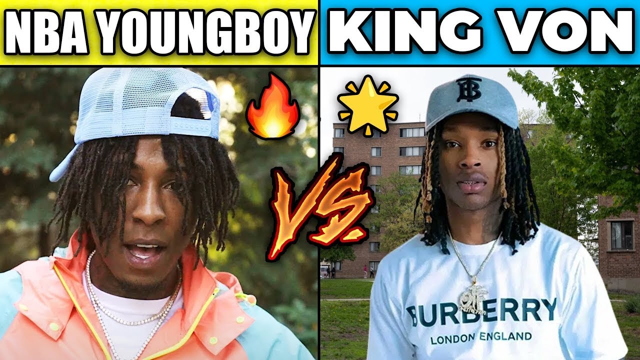 no glazing but...YB BETTER! | NBA YOUNGBOY vs KING VON (HIT FOR HIT ...