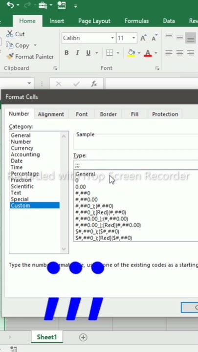 Hide text in excel #excel #computer #viral #word #microsoftword # ...