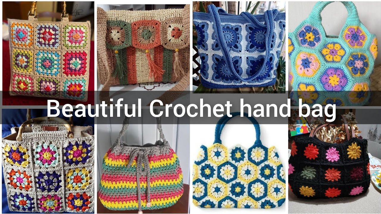 Beautiful Stunning Crochet Bags Designs for girls | Crochet purses ...