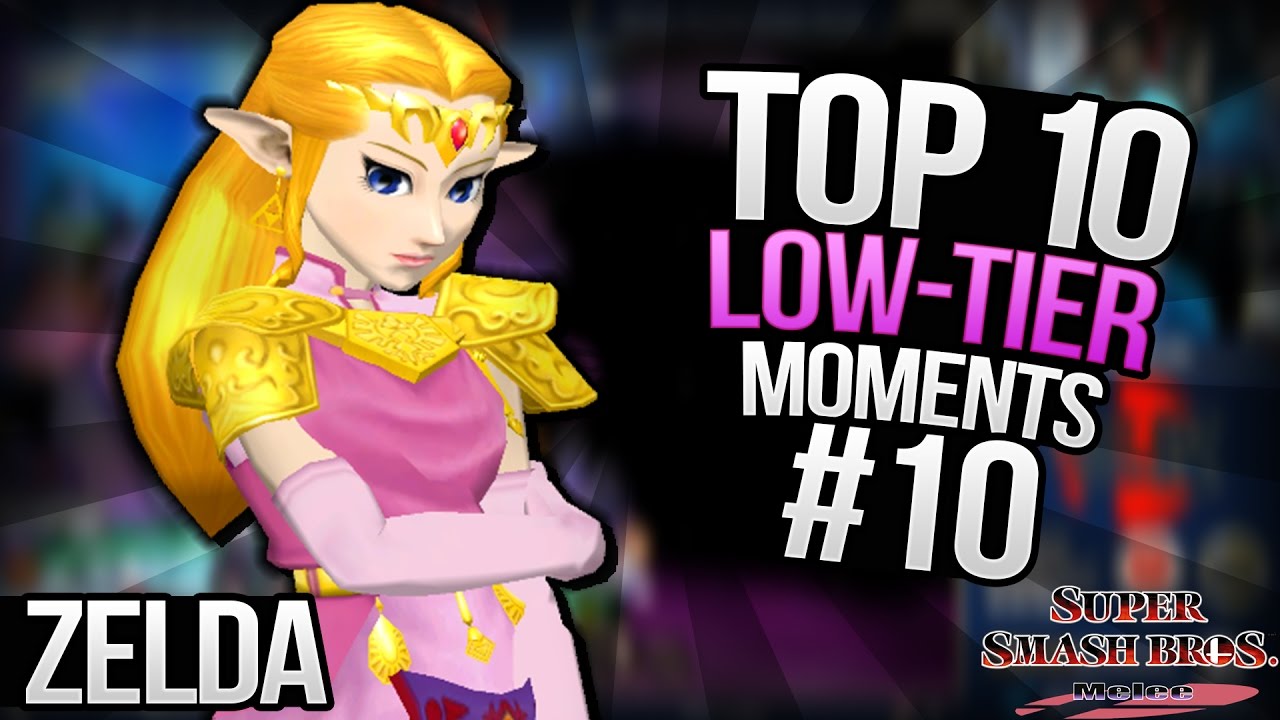 Top 10 Zelda Combos/Moments - Super Smash Bros. Melee - YouTube