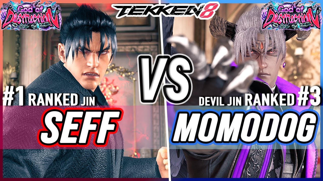 T8 🔥 Seff (#1 Ranked Jin) vs Momodog (#3 Ranked Devil Jin) 🔥 Tekken 8 High Level Gameplay - YouTube