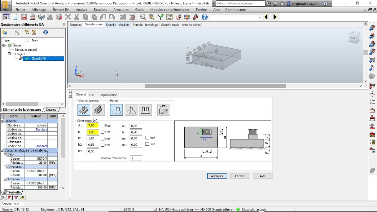 COMMENT CHOISIR SA FONDATION: SEMELLE ISOLEE,SEMELLE FILANTE OU RADIER ...