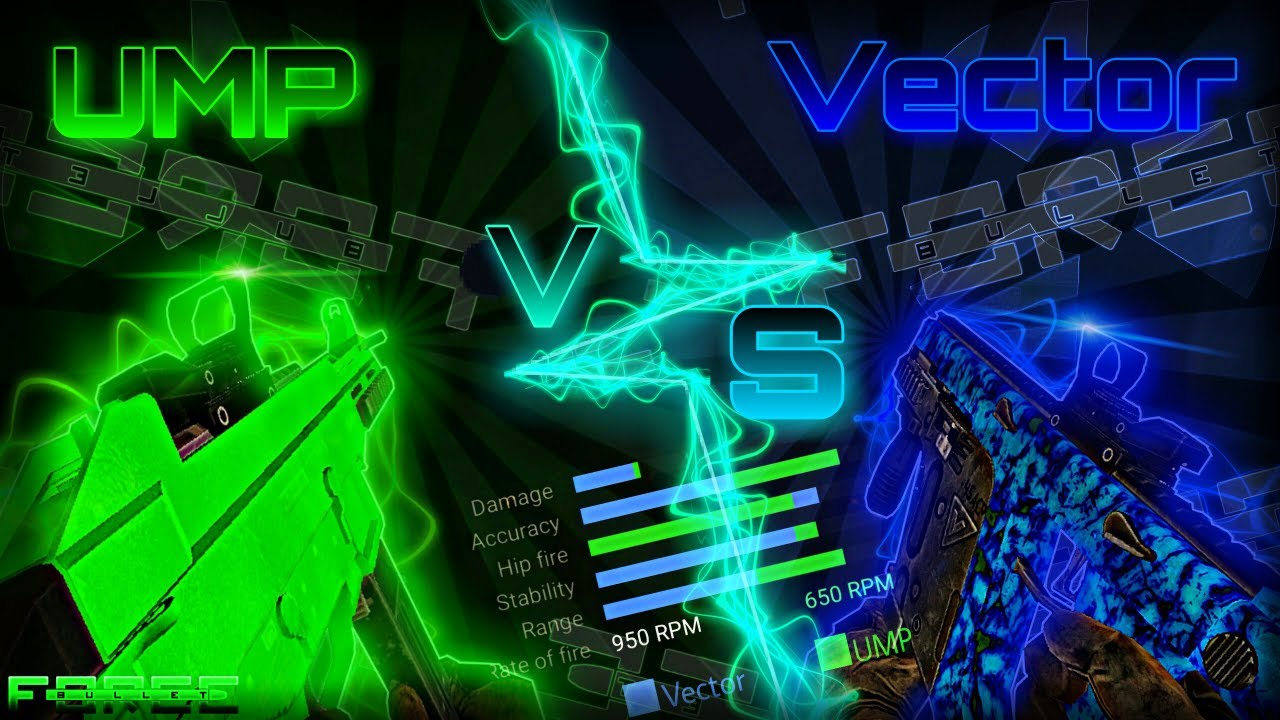 UMP vs Vector (Full Comparison) - Bullet Force - YouTube