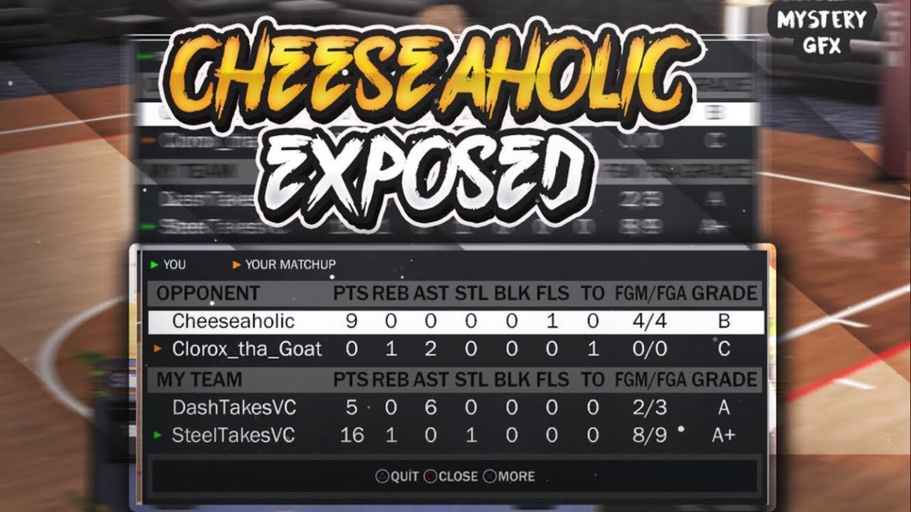 NBA 2K17 | CHEESEAHOLIC EXPOSED | MADE HIM RAGE QUIT LIVE ON STREAM ...