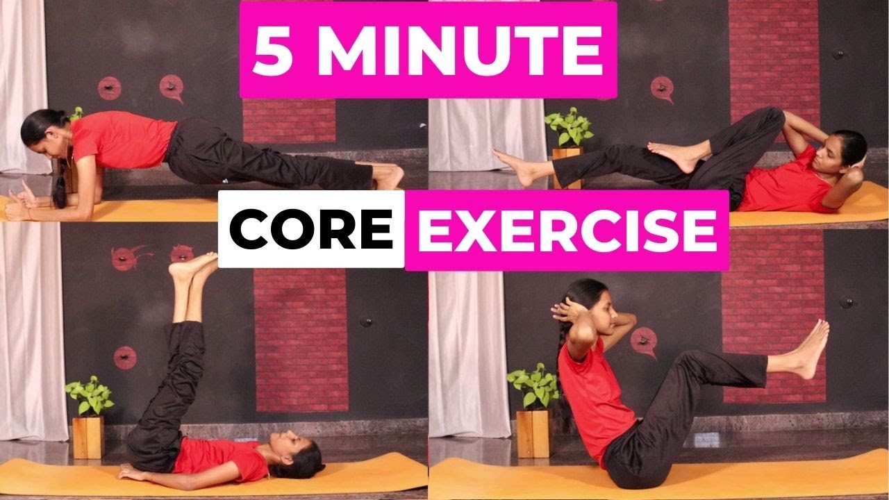 The Best Core Exercises | Core Exercises | Home Workout | Instense Abs ...