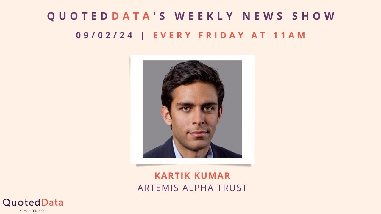 Interview with Kartik Kumar from Artemis Alpha Trust - YouTube