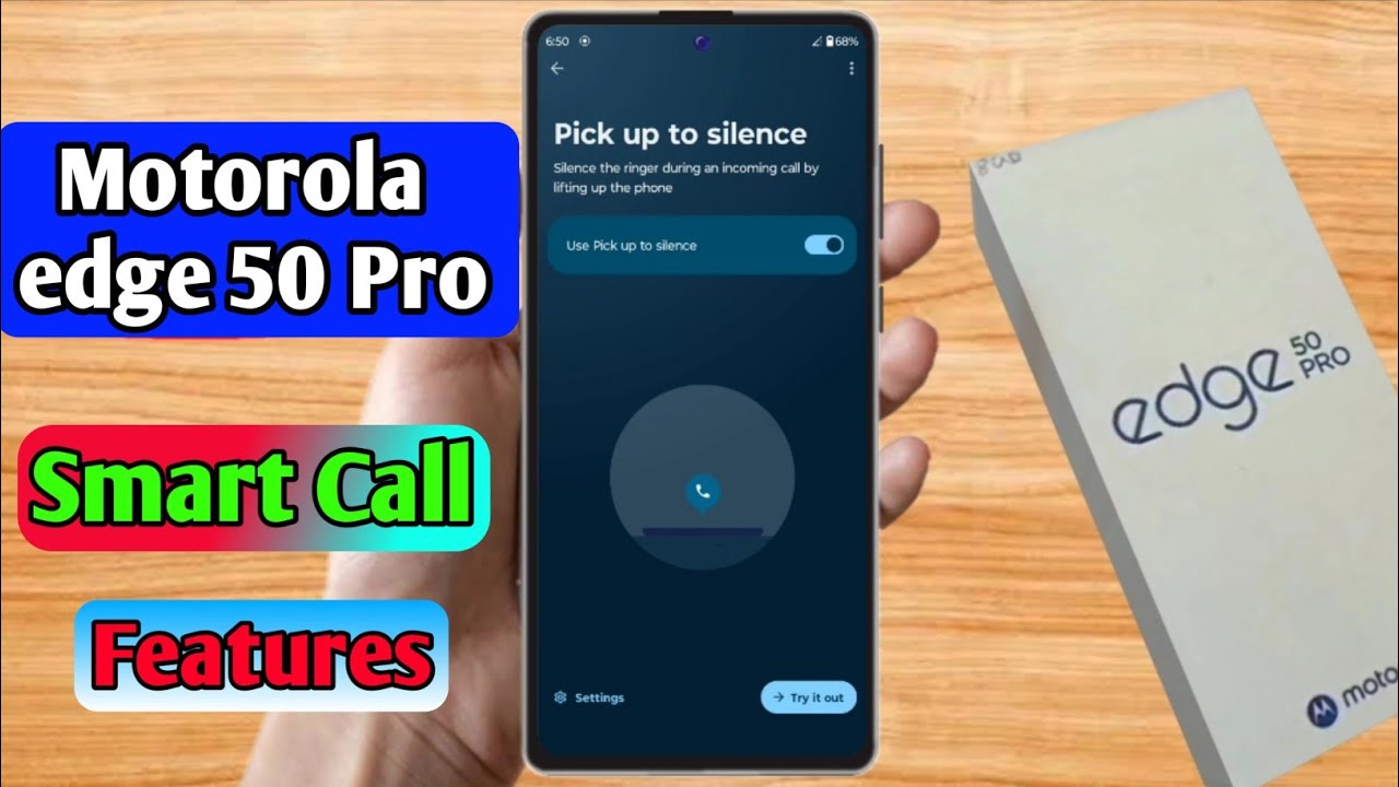how to smart call in motorola edge 50 pro | motorola edge 50 pro smart ...