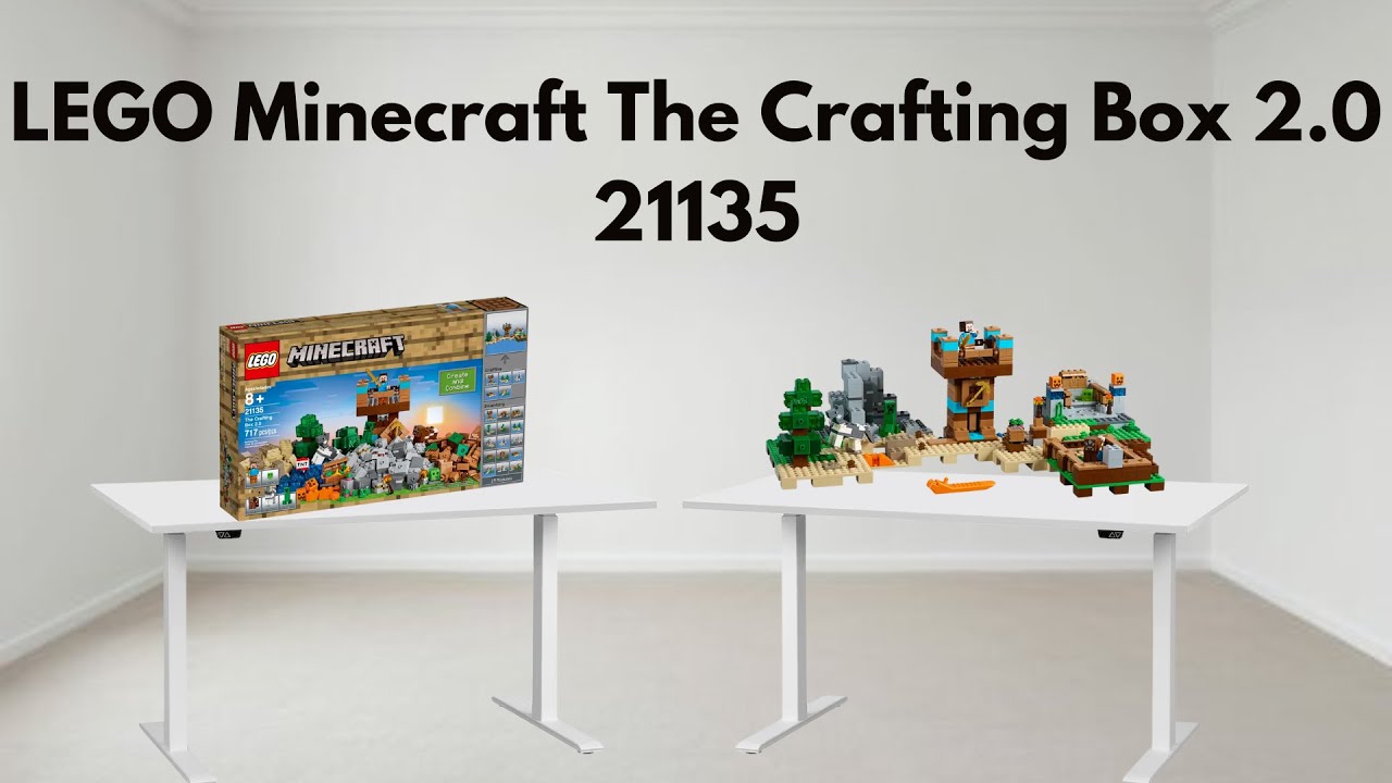 Building Minecraft Lego The Crafting Box 2.0 Part 1 of 5 - YouTube