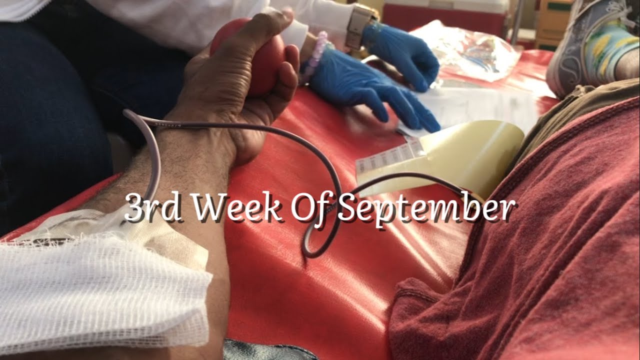 3rd Week of September - YouTube