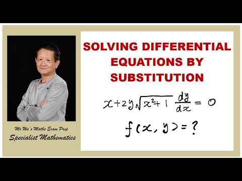 Specialist Maths | Unit 3 | Solving Differential Equations ...