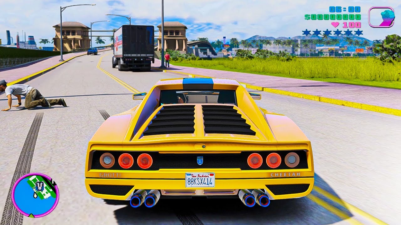 GTA Vice City 2: Trilogy Remastered Graphics Concept MOD - RTX™ 3090 ...