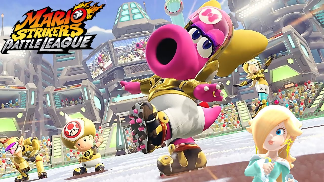 Mario Strikers Battle League Team Birdo vs Team Bowser Jr at Urban ...