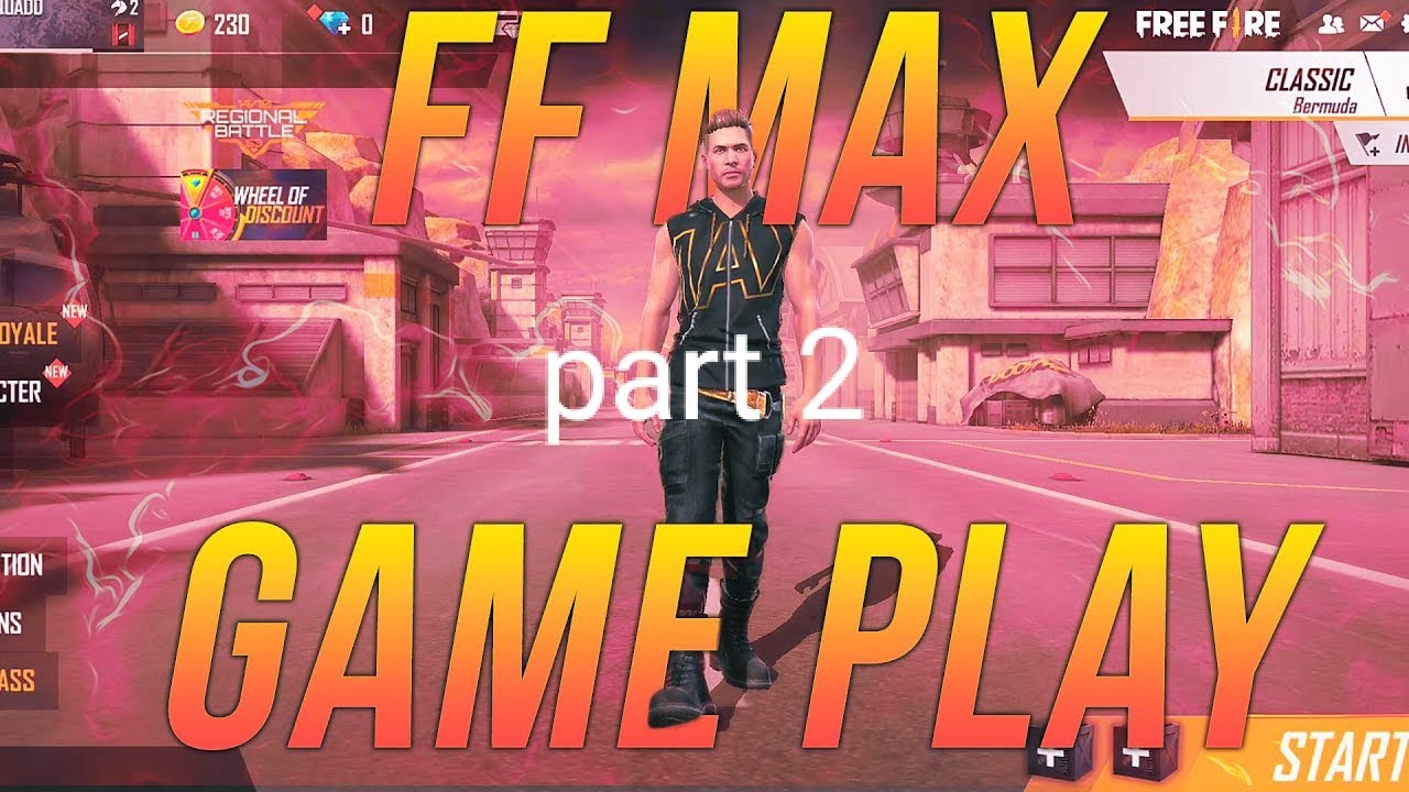first free fire Max gameplay part 2 garena free fire clash squad ranked ...