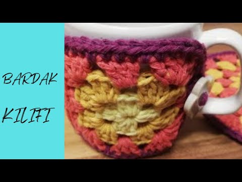 MOTİFLE BARDAK KILIFI YAPIMI