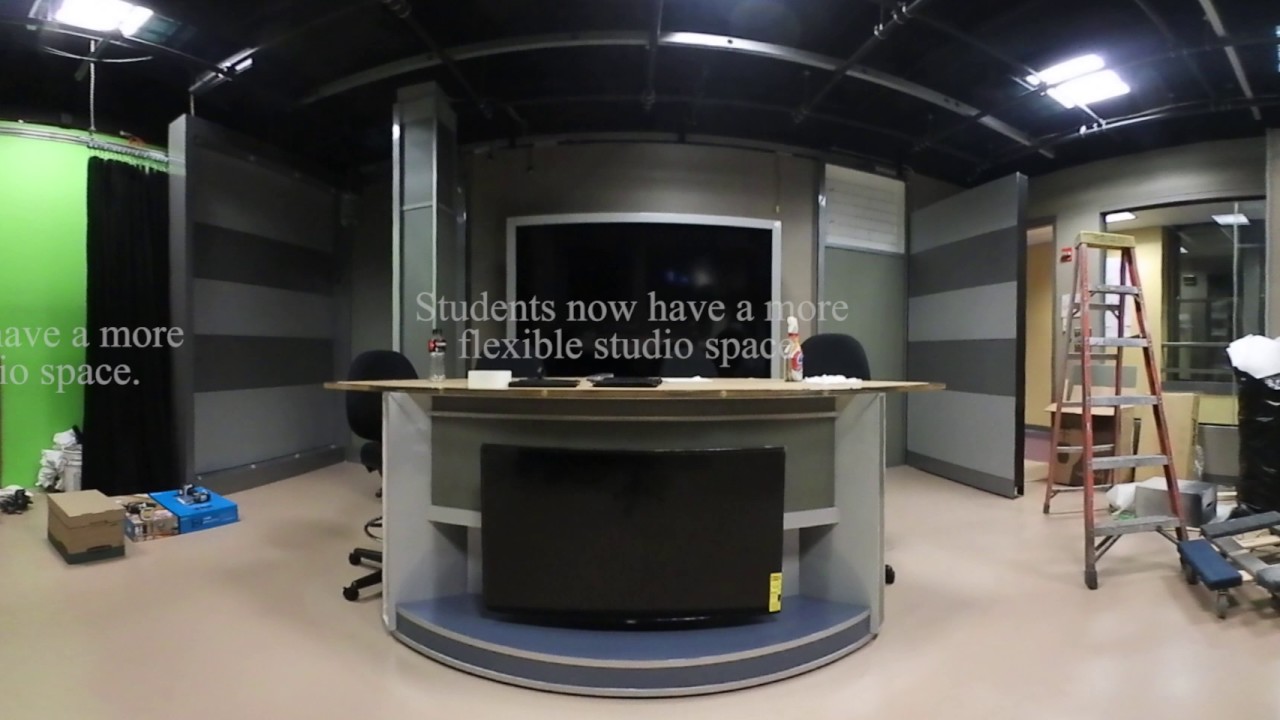 Emerson College Journalism Set Renovation Youtube