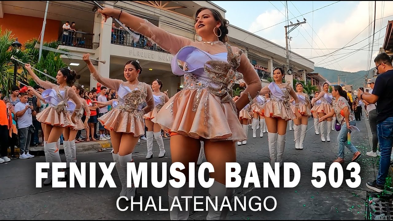Fénix Music Band 503 | Desfile Col. Fátima 2025 - YouTube