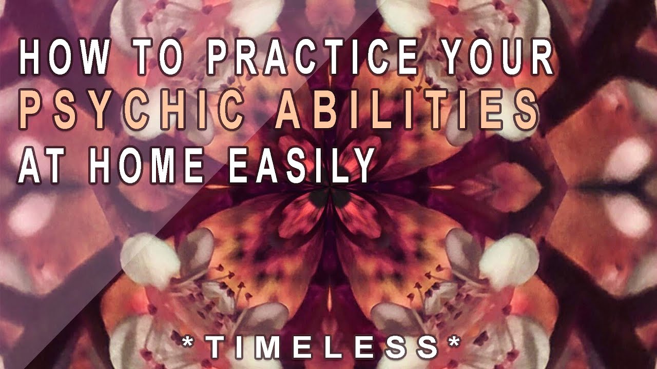 PSYCHIC ABILITIES CLAIRTANGENCY EXERCISE - YouTube