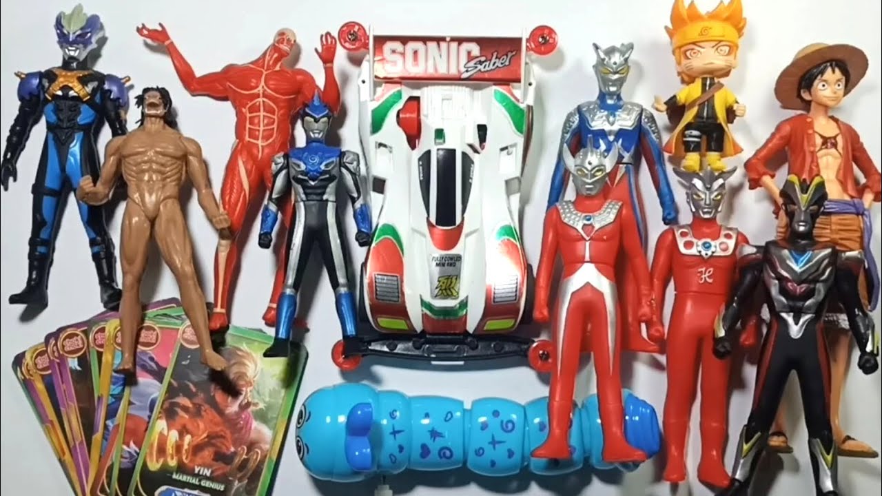 Review Mainan Ultraman Zero Ultraman Victory Ultraman Leo Titan Eren ...