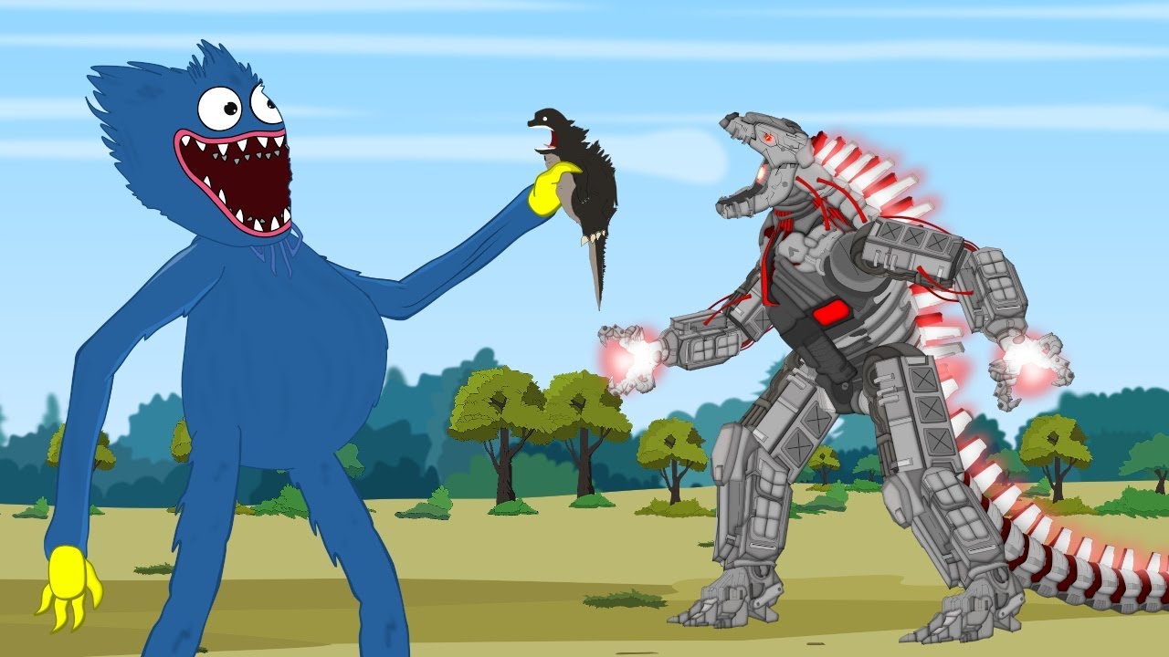 Godzilla vs Poppy Playtime | Godzilla Animation Cartoon - YouTube