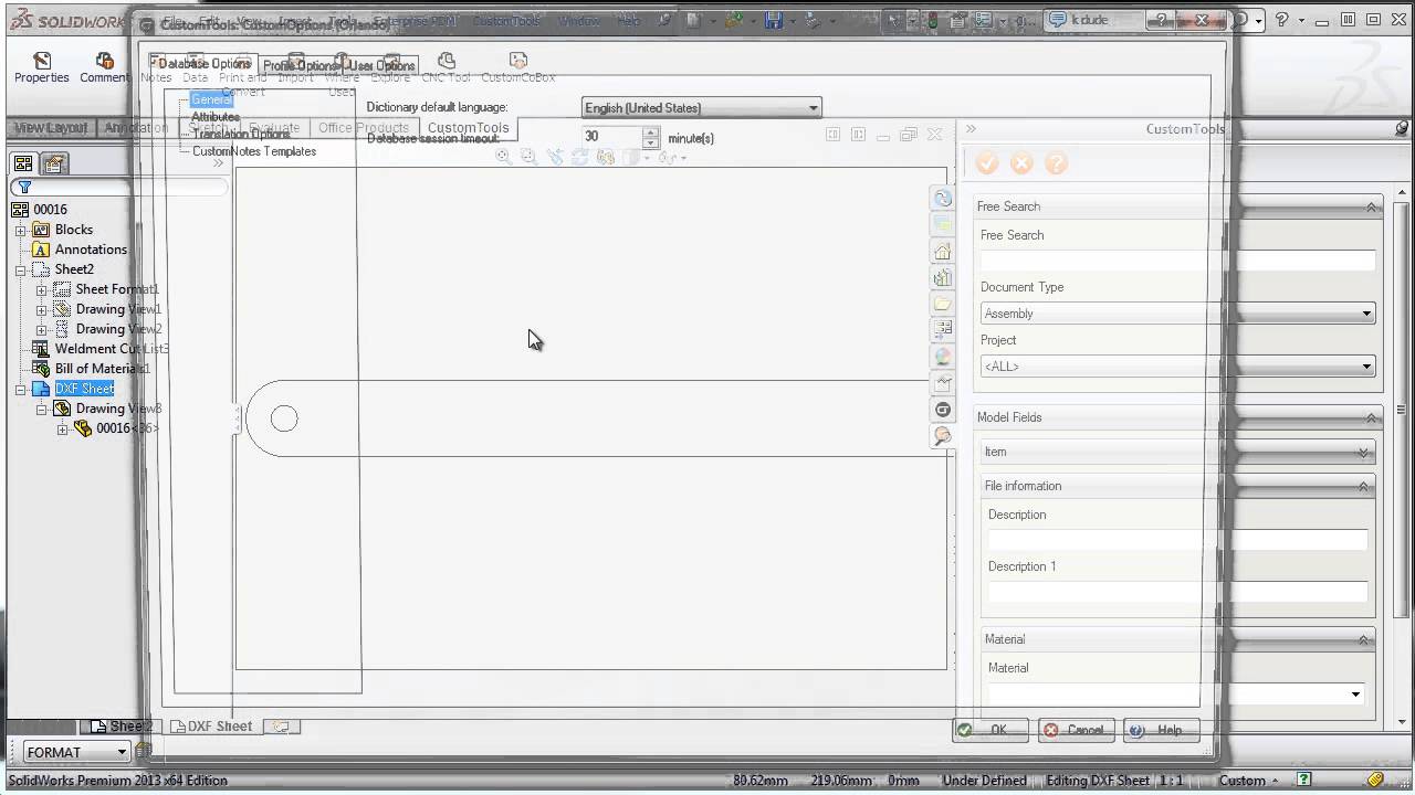 Create a drawing sheet ready for Dxf Dwg use - YouTube